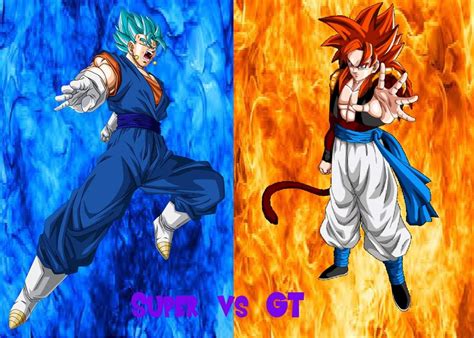 Dragon Ball Variation Super Vs Gt Dragonballz Amino