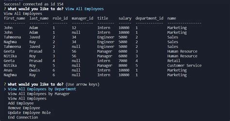 Github Tjaved Employeetracker