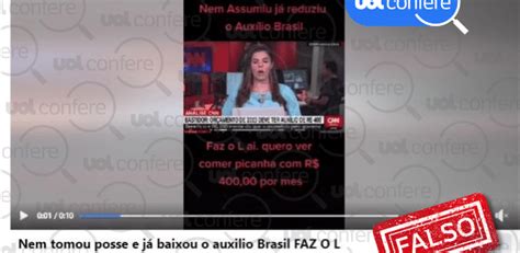 Bolsonaro enviou Orçamento auxílio de R não Lula