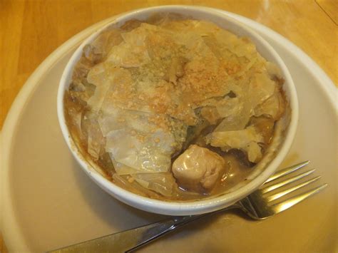 Cooked And Booked Chicken Pot Pie With Phyllo Crust