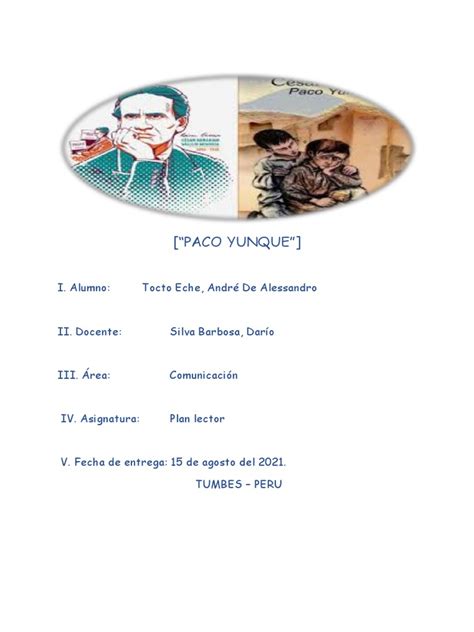 Paco Yunque 1 Pdf