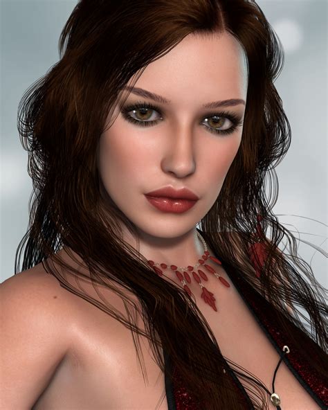 P3d Nelly 3d Figure Assets P3design