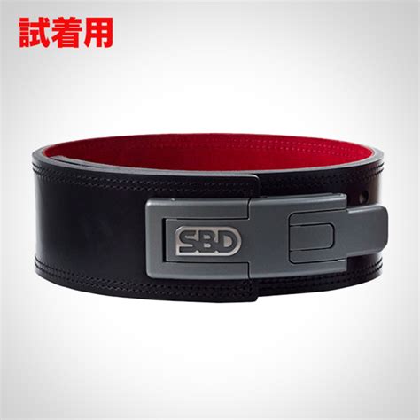 試着用パワーリフティングベルト10mm Sbd Apparel Japan