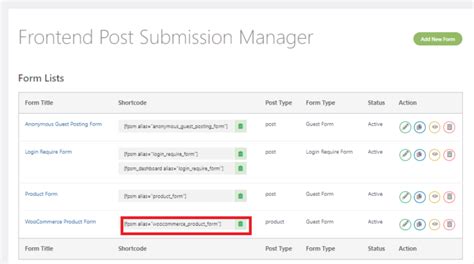 how to submit a woocommerce product from the frontend