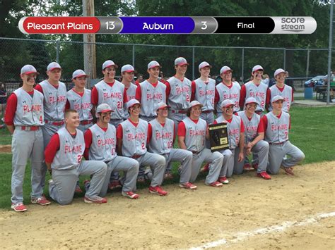The Pleasant Plains Cardinals Defeat The Auburn Trojans 13 To 3