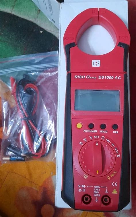 Digital Rishabh Rish Clamp Meter 1000aac At ₹ 3640 Piece In Guwahati Id 2853499483948