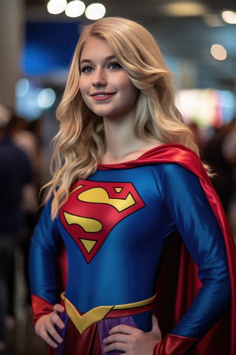 Ai Supergirl Young Beauty 3 By Bradbarry2 On Deviantart