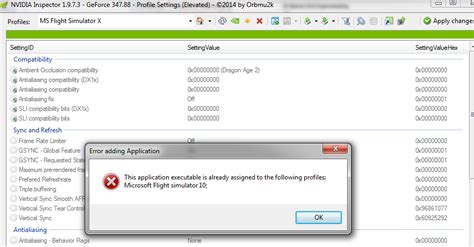 Fsx Se Nvidia Inspector Doesnt Override Aa Ms Fsx Fsx Se Forum