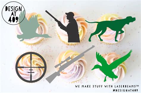 Hunting Cupcake Toppers