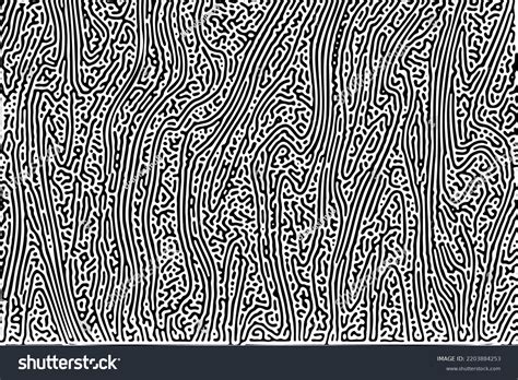 Turing Ornament Halftone Puzzle Pattern Vector Stock Vector Royalty