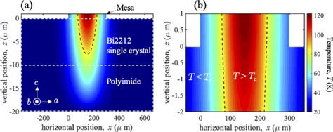 Typical Two Dimensional Temperature Distribution Images At T Bath 20 Download Scientific