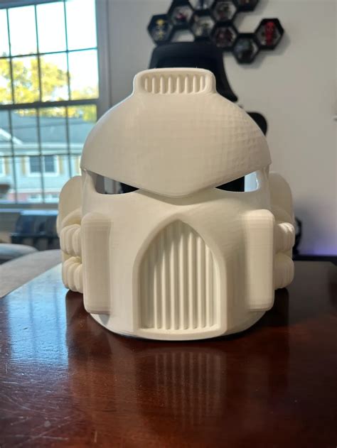 Space Marine Helmet Remixed By Cptobvious Makerworld Download Free 3d