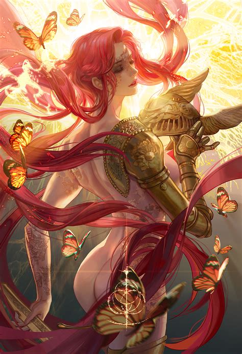 Malenia Blade Of Miquella And Malenia Goddess Of Rot Elden Ring Drawn By Fanyangjiuge