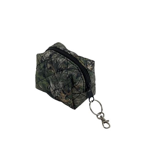 Forrest Micro Keychain Real Tree Velvet Quilted Micro Keychain