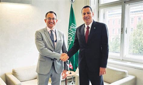 Saudi Arabias Ambassador To Austria Discusses Potential Cooperation