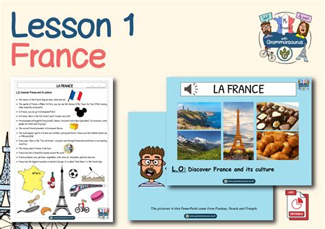 Year 3 French France Lesson 1 Grammarsaurus