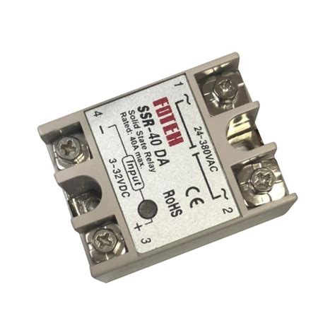 Relay Module Pid Temperature Ssr 40 Da 3 32v To 40a Ssr 40 State Relay Da State 24v 380v 3 32v