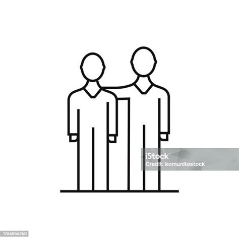 멘토링 라인 아이콘 벡터 일러스트 레이 션입니다 로고 모바일 앱 웹사이트 Ui Ux 기호 기호에 대한 아이콘 디자인 0명에 대한 스톡 벡터 아트 및 기타 이미지 Istock