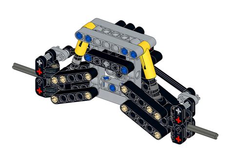 Lego Moc 26137 Front Suspension 2 Technic 2019 Rebrickable Build With Lego