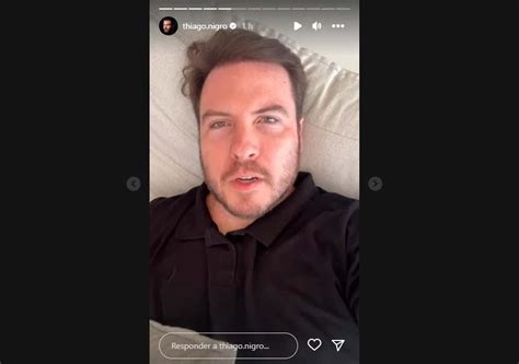 Thiago Nigro fala pela primeira vez sobre exposição Não tô acostumado