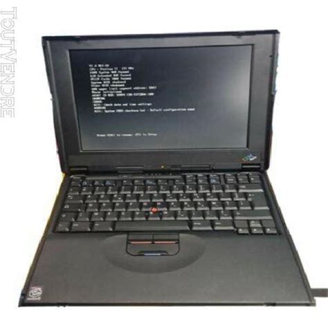 Vintage Ibm Thinkpad Pentium 2 Type2626 Azerty Pc Portable à Tremblay