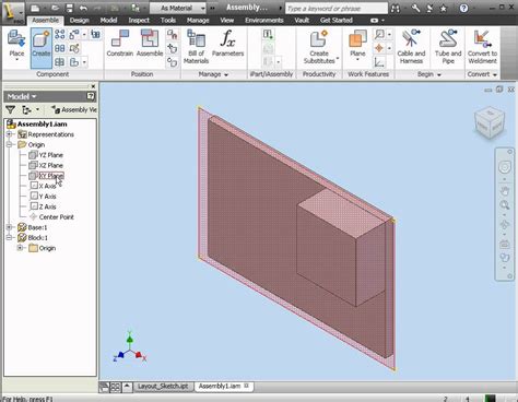 Autodesk Inventor Video Tutorial Assembly Layout Sketch By Video