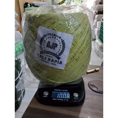 Jual Tali Rafia 1 Kg Full Tali Rafia Warna 1kg Full Tali Rafia