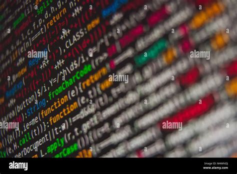Computer Programming Code Screen Hi Res Stock Photography And Images