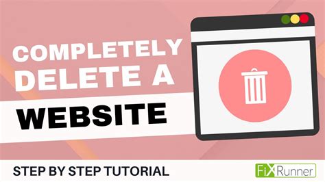 How To Completely Delete A WordPress Website YouTube