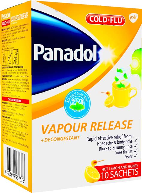 Panadol Cold And Flu Vapor Powder 10 S