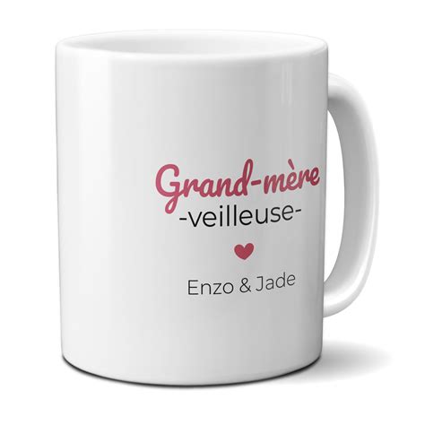 Mug mamie personnalisable Grand mère veilleuse Custom it