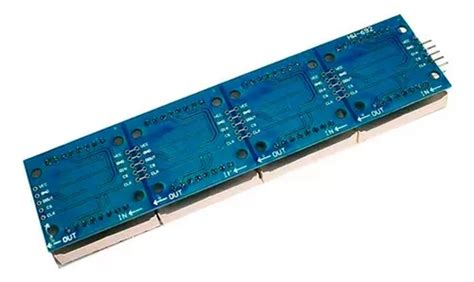 Módulo Com 4 Matriz De Led 8x8 Max7219 Parcelamento Sem Juros