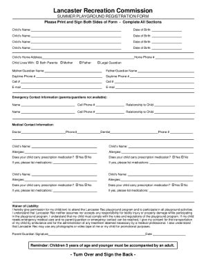 Fillable Online Please Print And Sign Both Sides Of Form Complete All