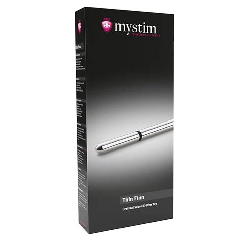Mystim Thin Finn E Stim Urethral Sound Male Fetish Sex Toys Sexyland