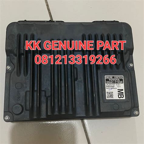 Jual ECU Komputer ENGINE CONTROL TOYOTA INNOVA ZENIX 2023 89661 F7050