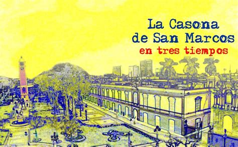 Casona De La Universidad De San Marcos En Lima Perú Vista Externa De