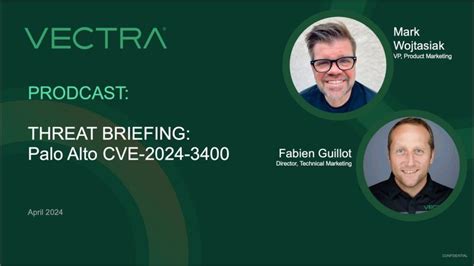 Jodie Sikkel On Linkedin Vectra Ai Threat Briefing Cve 2024 3400