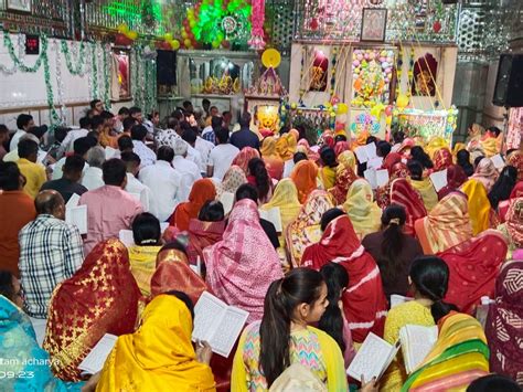 Devotees Thronged The Temples Recited Sunderkand Hanuman Chalisa