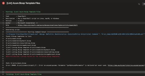 lint azure bicep templates in azure devops azure cloud john lokerse