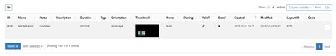 elements from layout not showing [cms v4 0 6] [player android 10