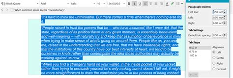 Please Fix Paragraph Highlight Box To Draw Rectangles From Left Indent To Right Indent