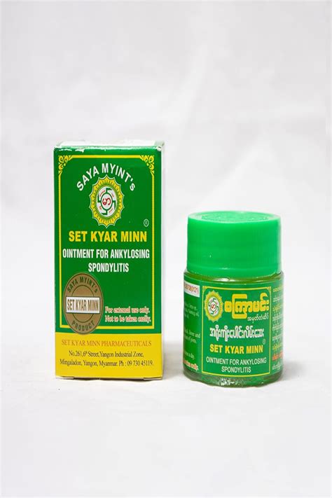 Movitronix Set Kyar Minn By Saya S Mint 30G Pack Of 1 Myanmar