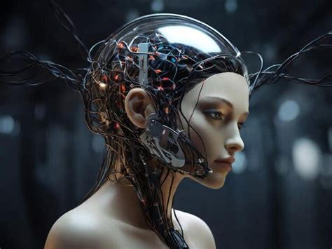 Premium Photo Create An Image Depicting A World Where Humans Are Interconnected To Technology