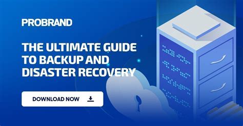 Cybersecurity Backup Disasterrecovery Probrand