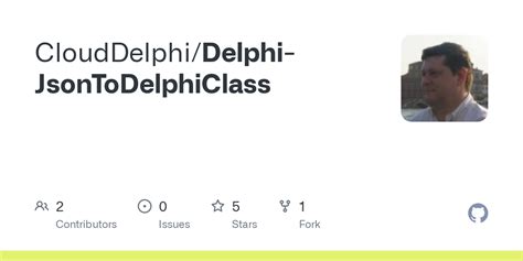 Github Clouddelphidelphi Jsontodelphiclass