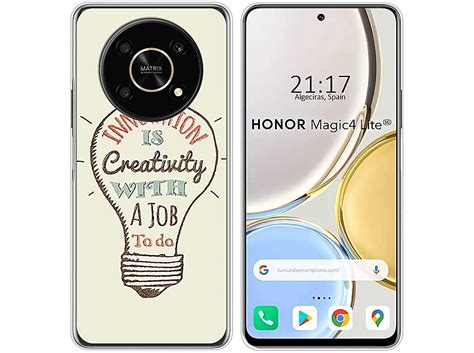 Funda Móvil Tumundosmartphone Huawei Honor Magic 4 Lite Compatible