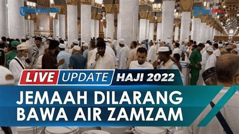 Puluhan Jemaah Haji Asal Indonesia Pasrah Tak Bisa Bawa Pulang Air