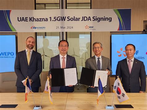 서부발전 Uae 15gw 태양광 추가 수주 위해 프랑스와 맞손 연합뉴스