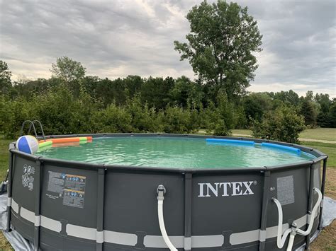 New Intex 20 X 48 Ultra Xtr Frame Round Swimming Pool Set W Sand Filter Pump Ebay Uk