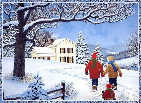 John Sloane One Of My Favorite Artists Christmas Scenes Christmas
